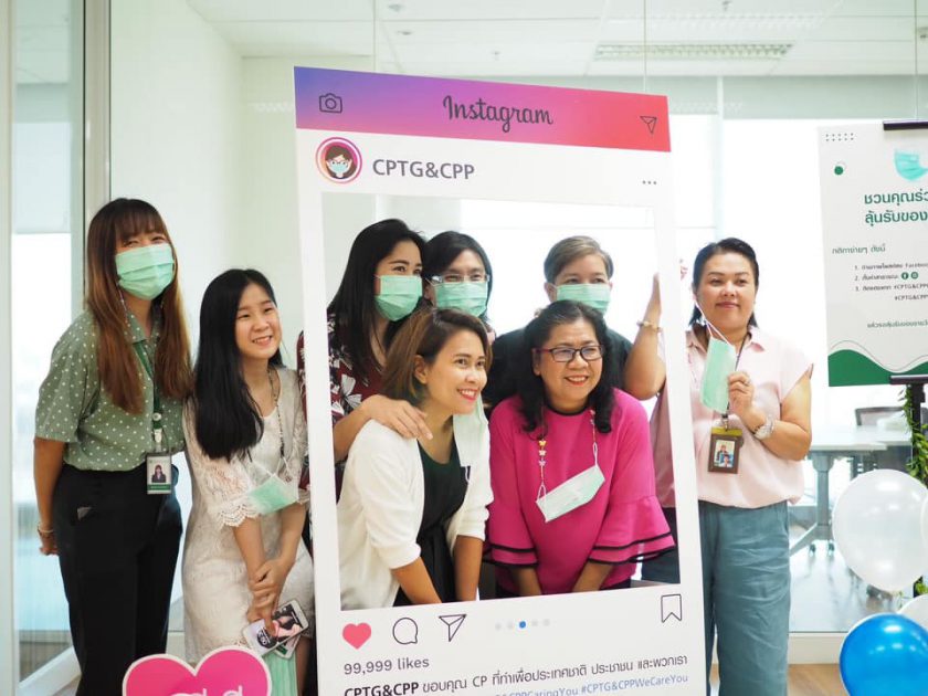 หน้ากากอนามัยซีพี ทยอยส่งมอบให้เพื่อนพนักงาน บริษัท CPTG&CPP เป็นที่เรียบร้อยแล้ว