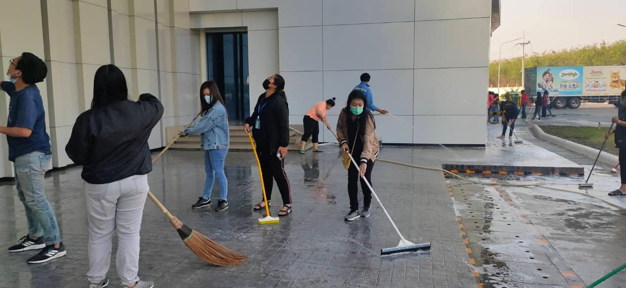 BKP & JerHigh ร่วมใจ BIG Cleaning Day ต้านโควิด-19
