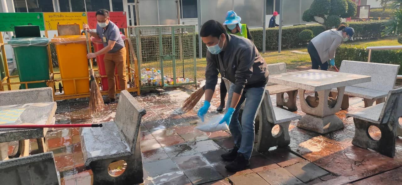 BKP & JerHigh ร่วมใจ BIG Cleaning Day ต้านโควิด-19