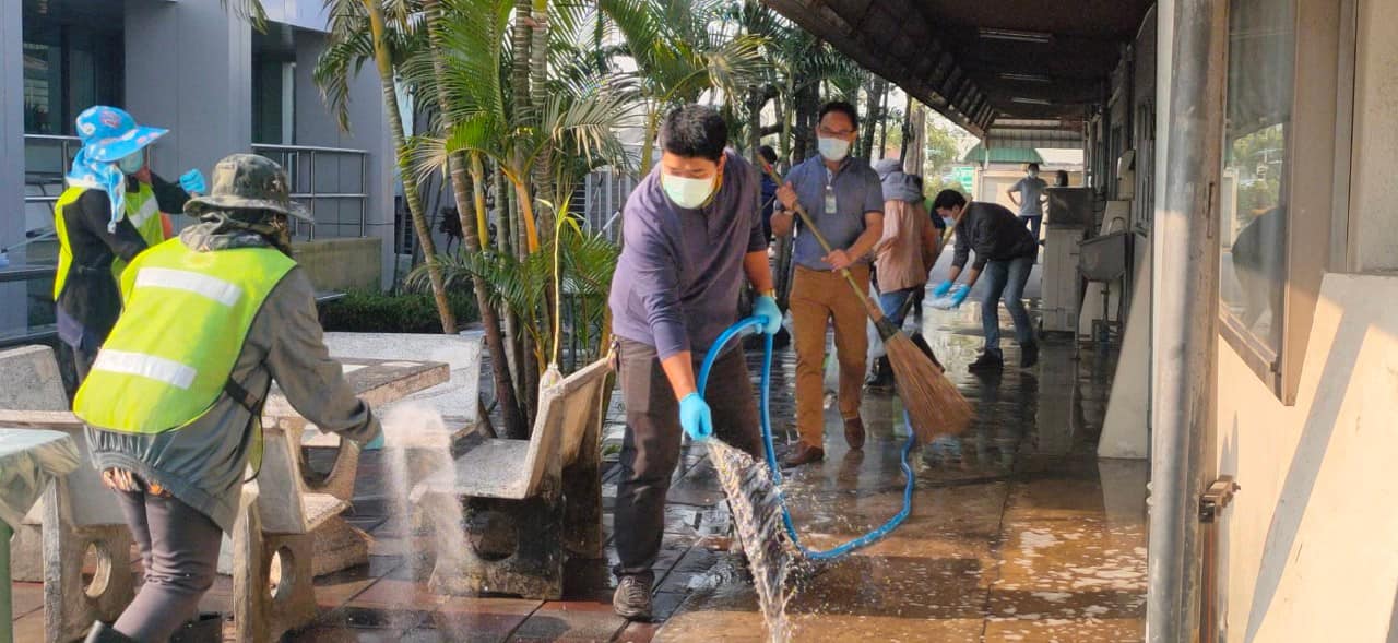BKP & JerHigh ร่วมใจ BIG Cleaning Day ต้านโควิด-19