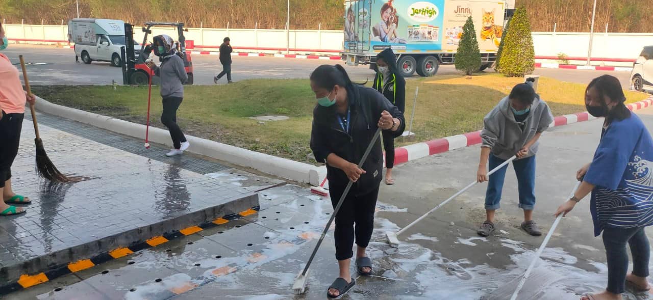 BKP & JerHigh ร่วมใจ BIG Cleaning Day ต้านโควิด-19