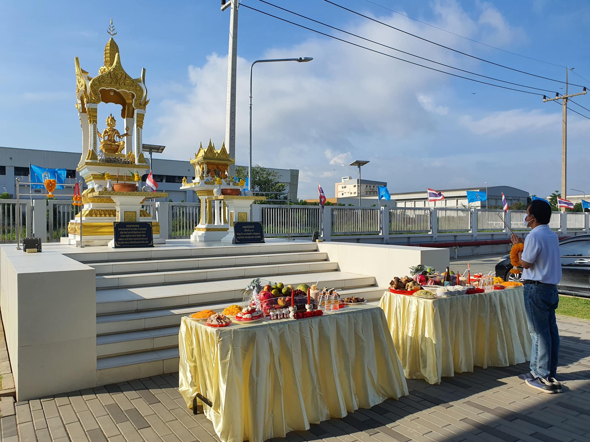 CPF วังน้อย ร่วมพิธีสารทจีนเสริมมงคล ประจำปี 2564