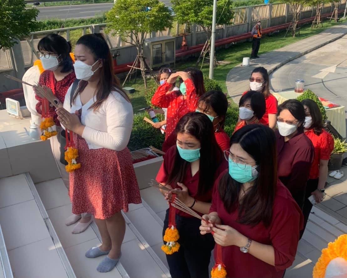 CPF วังน้อย ร่วมพิธีสารทจีนเสริมมงคล ประจำปี 2564