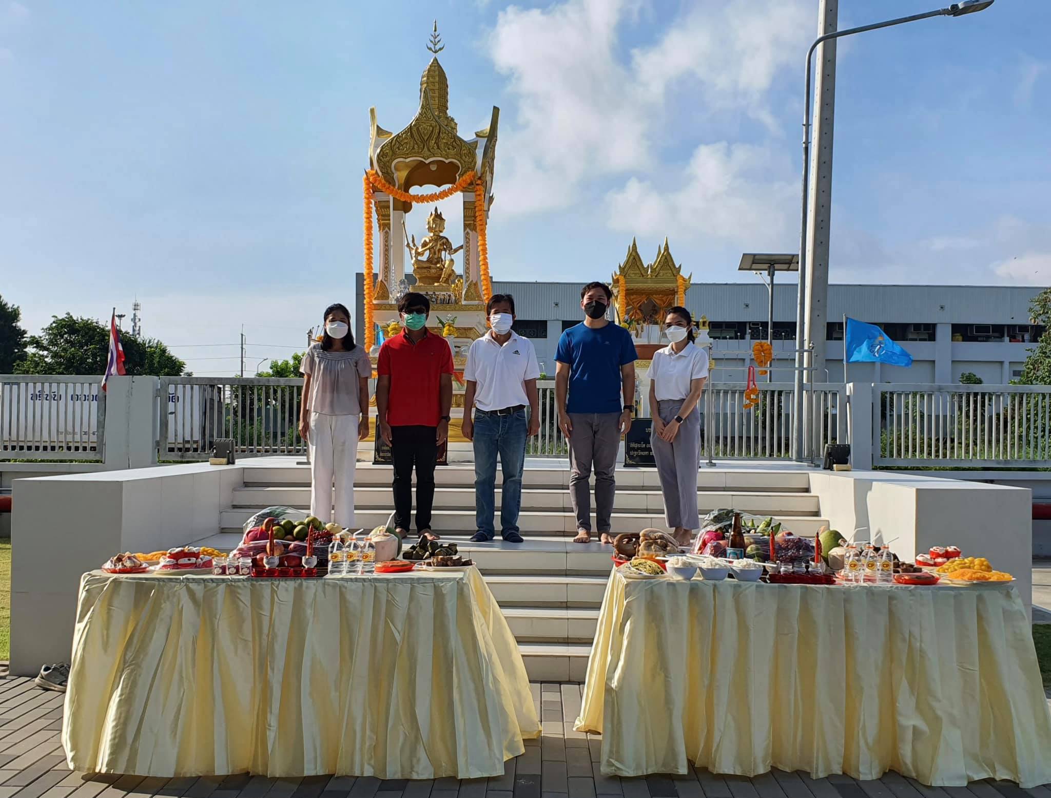 CPF วังน้อย ร่วมพิธีสารทจีนเสริมมงคล ประจำปี 2564