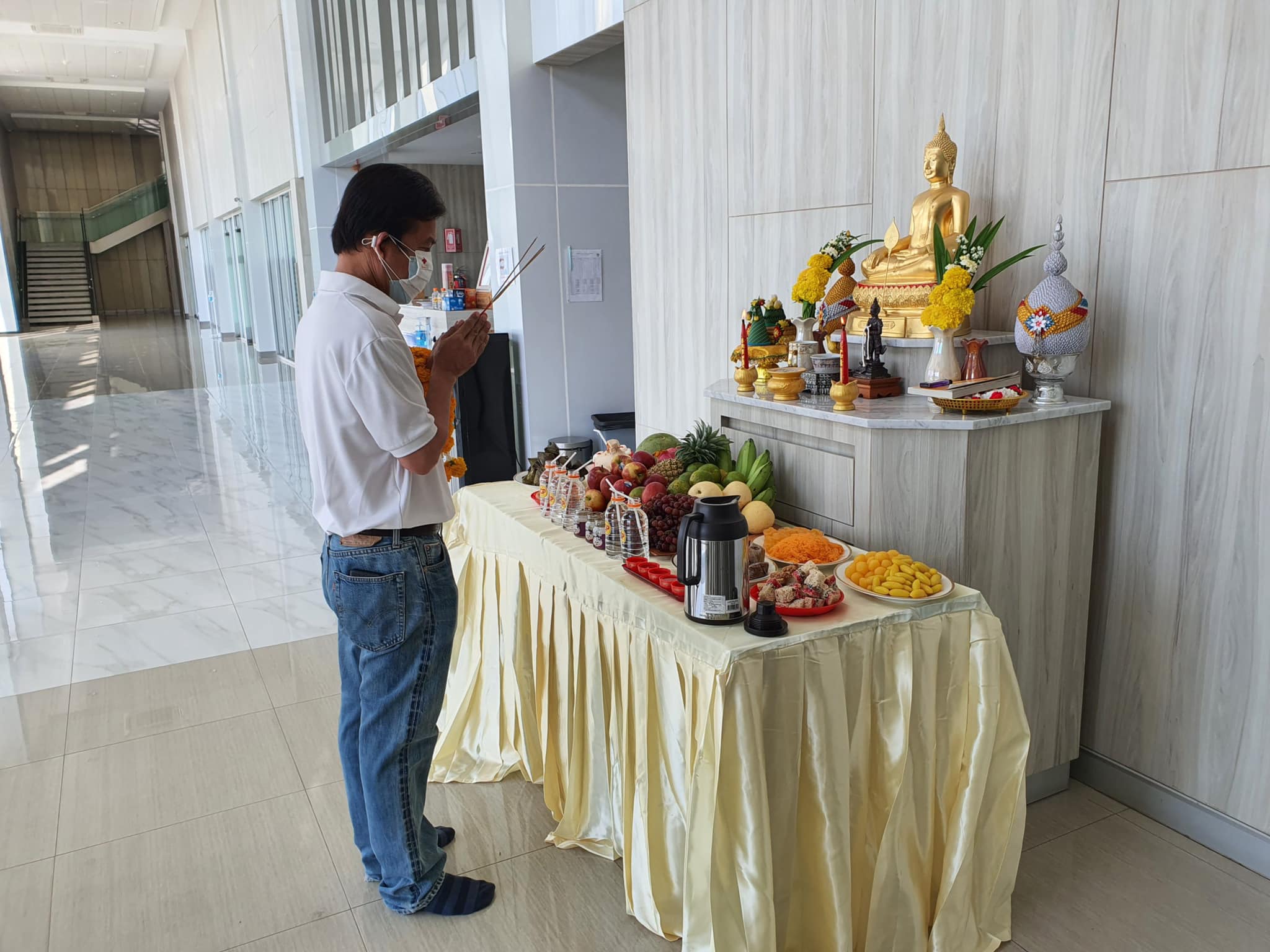 CPF วังน้อย ร่วมพิธีสารทจีนเสริมมงคล ประจำปี 2564