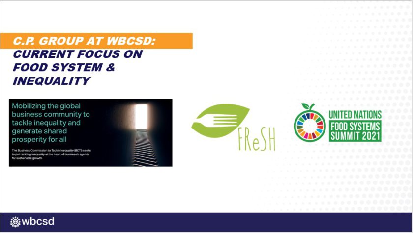 เครือเจริญโภคภัณฑ์ จัด Global "Sustainability Trends & WBCSD’s Vision ...