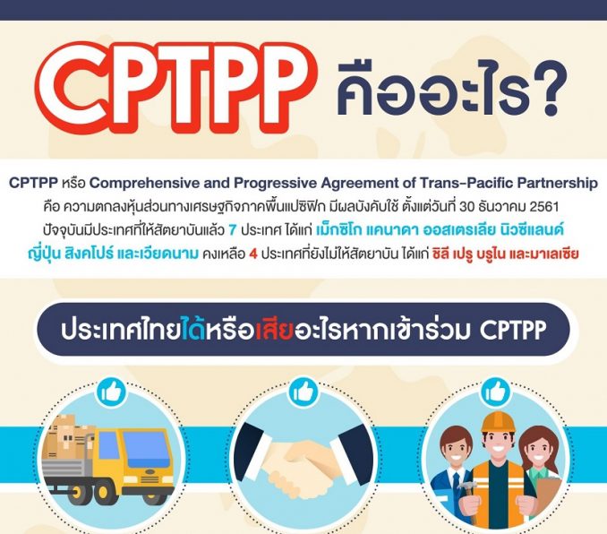 เครือเจริญโภคภัณฑ์ออกแถลงการณ์ไม่เกี่ยวข้อง CPTPP
