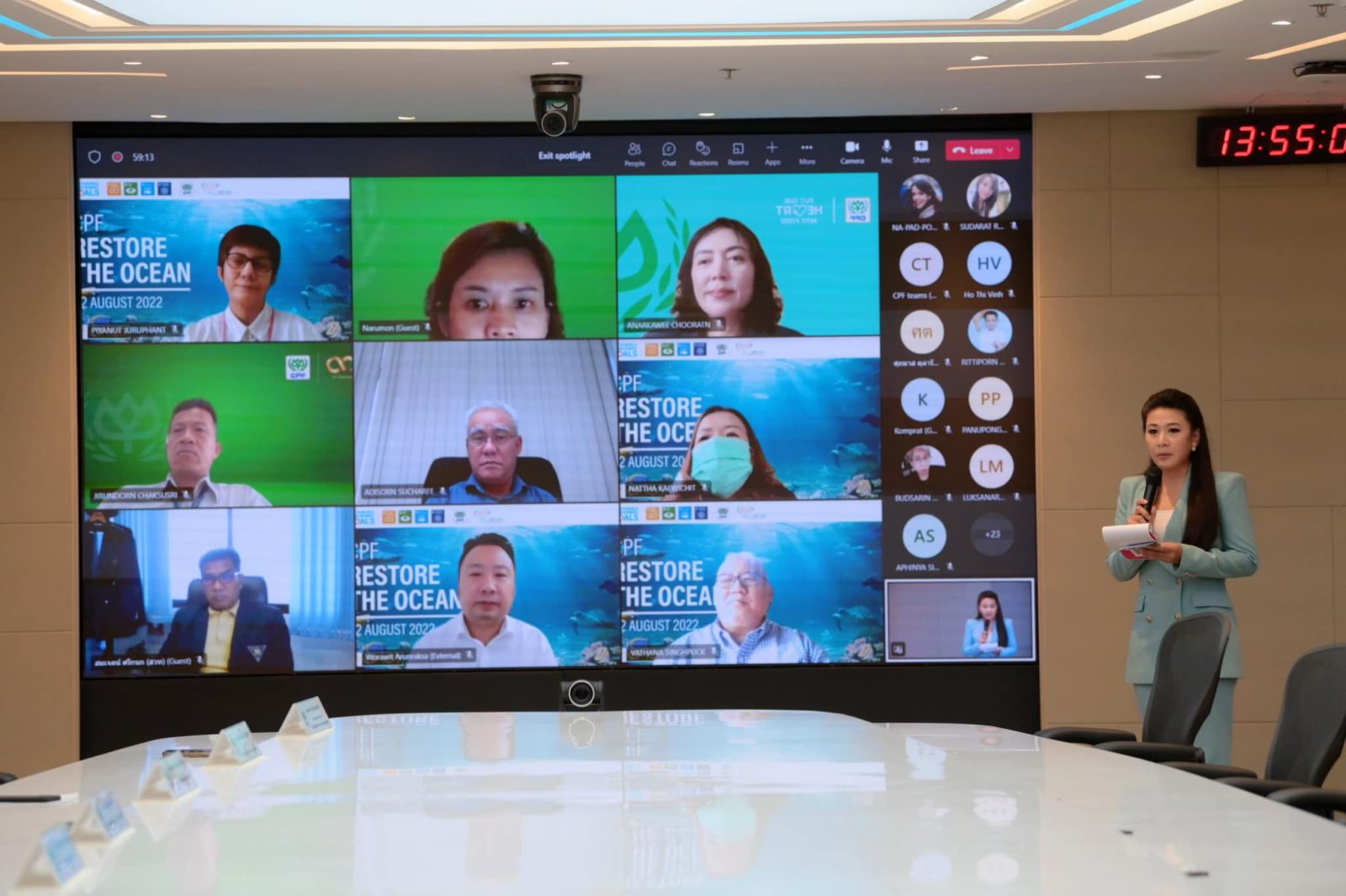 CPF รับมอบใบประกาศนียบัตร ESG100 ปีที่ 6 พร้อมเปิดตัวโครงการ "CPF Restore the Ocean" มุ่งสร้าง ...