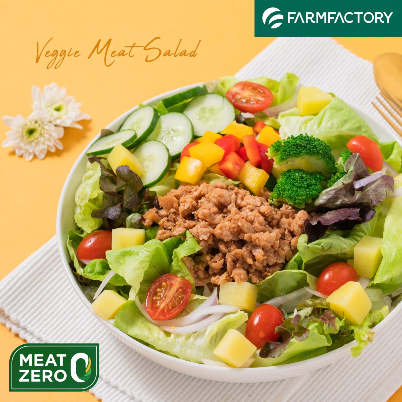 FARMFACTORY x MEAT ZERO ปลุก 2 เมนูเนื้อจากพืชใหม่ สุดปัง ถูกใจคนรักสุขภาพ