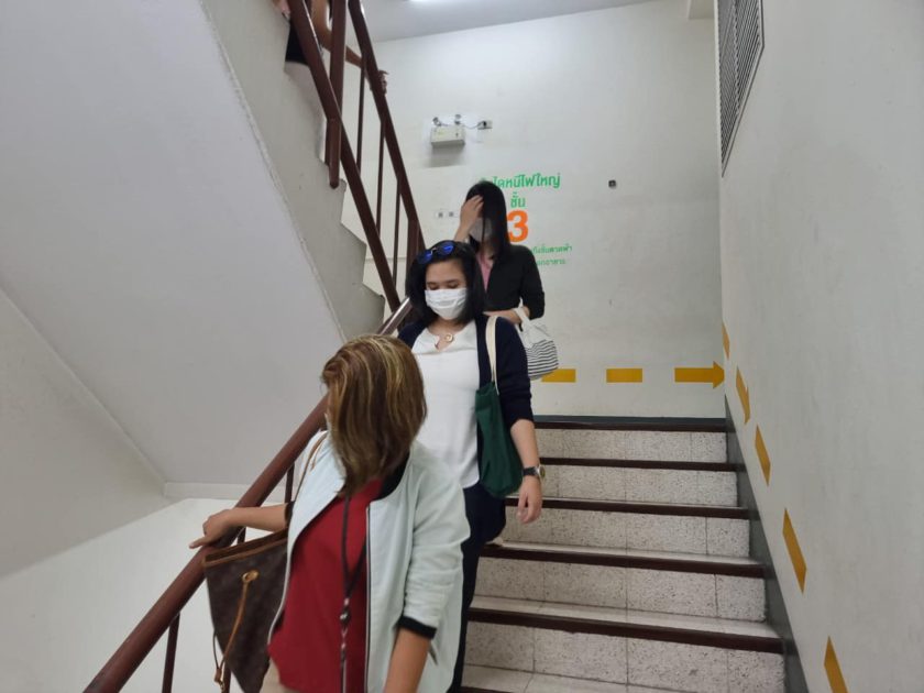 ชาว CP-CPF สีลม ซ้อมแผนดับเพลิงและอพยพหนีไฟ ปี 2565