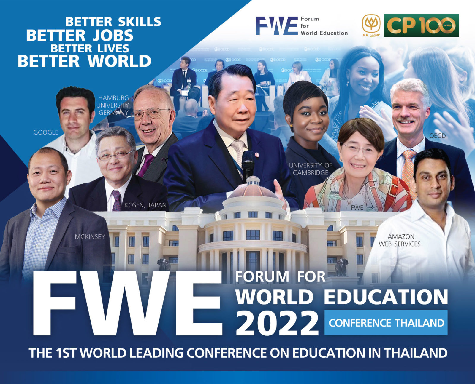 เครือซีพีจับมือ FWE ร่วมขับเคลื่อนการศึกษาสู่อนาคต ระดมสมองผู้นำหลายภาค ...