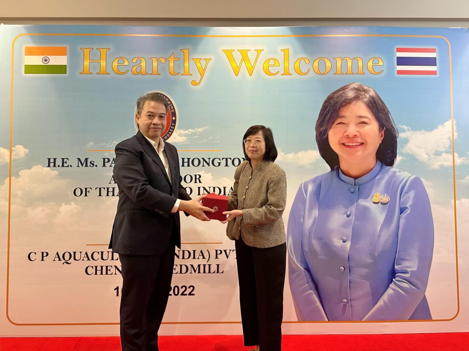 เอกอัครราชทูต ณ กรุงนิวเดลี และคณะ เยี่ยมชม กิจการ CPF อินเดีย