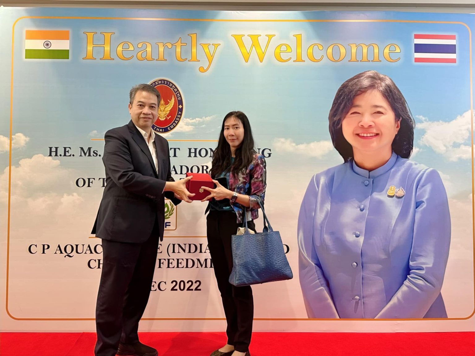 เอกอัครราชทูต ณ กรุงนิวเดลี และคณะ เยี่ยมชม กิจการ CPF อินเดีย