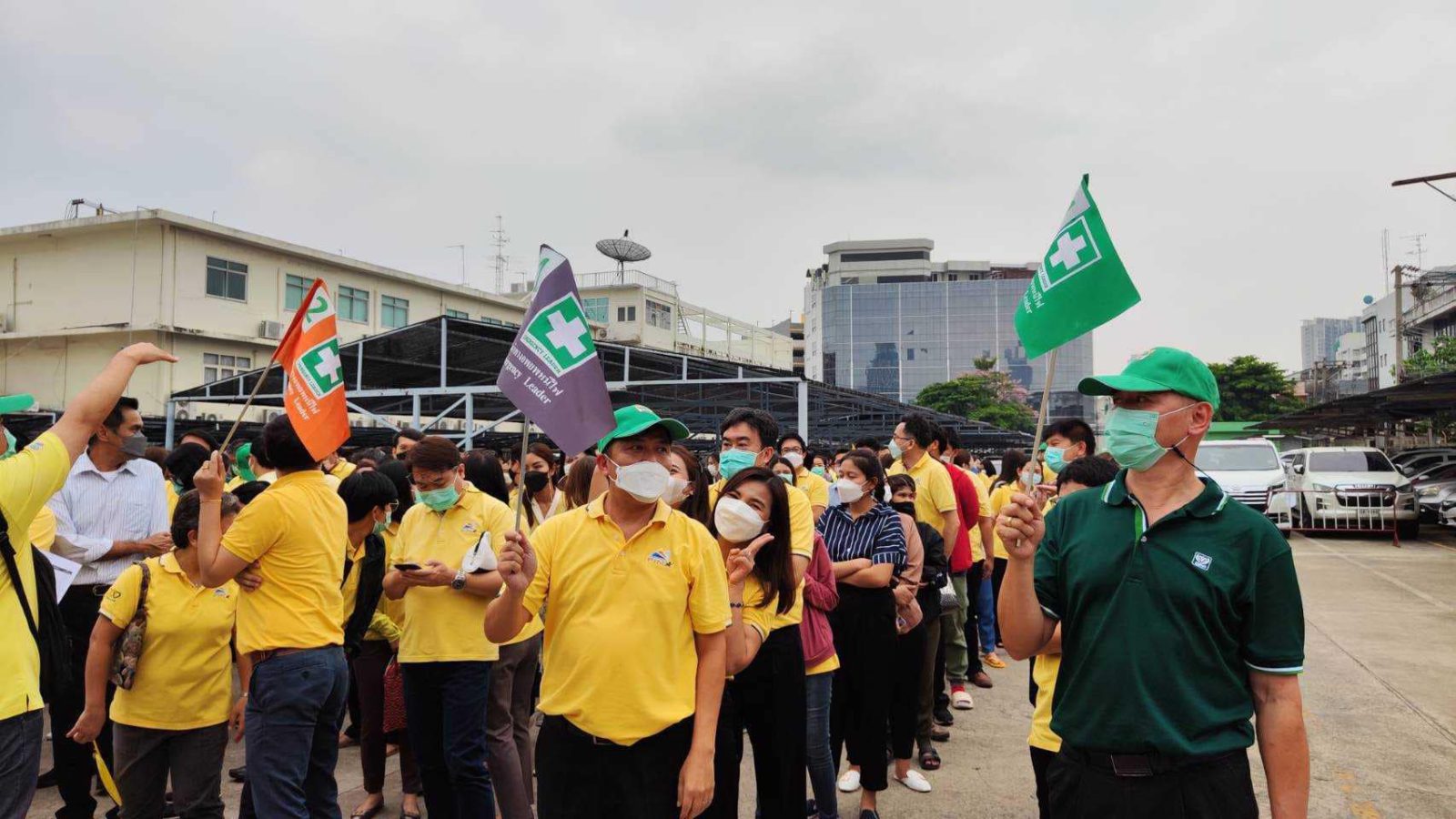 "ชาว CPF อาคาร SSC" ร่วมซ้อมแผนดับเพลิงและอพยพหนีไฟ ปี 2566