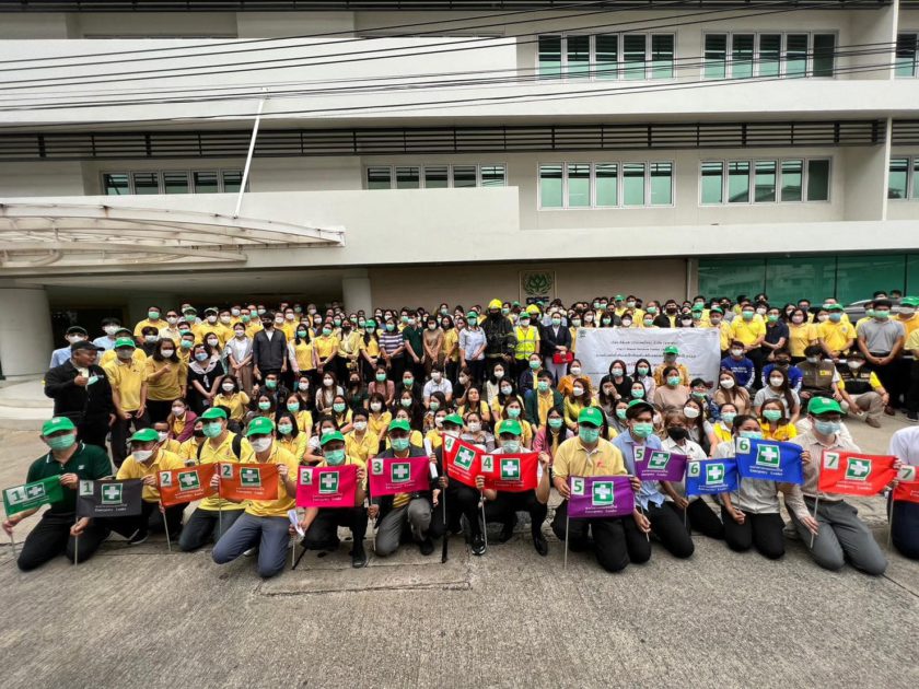 "ชาว CPF อาคาร SSC" ร่วมซ้อมแผนดับเพลิงและอพยพหนีไฟ ปี 2566