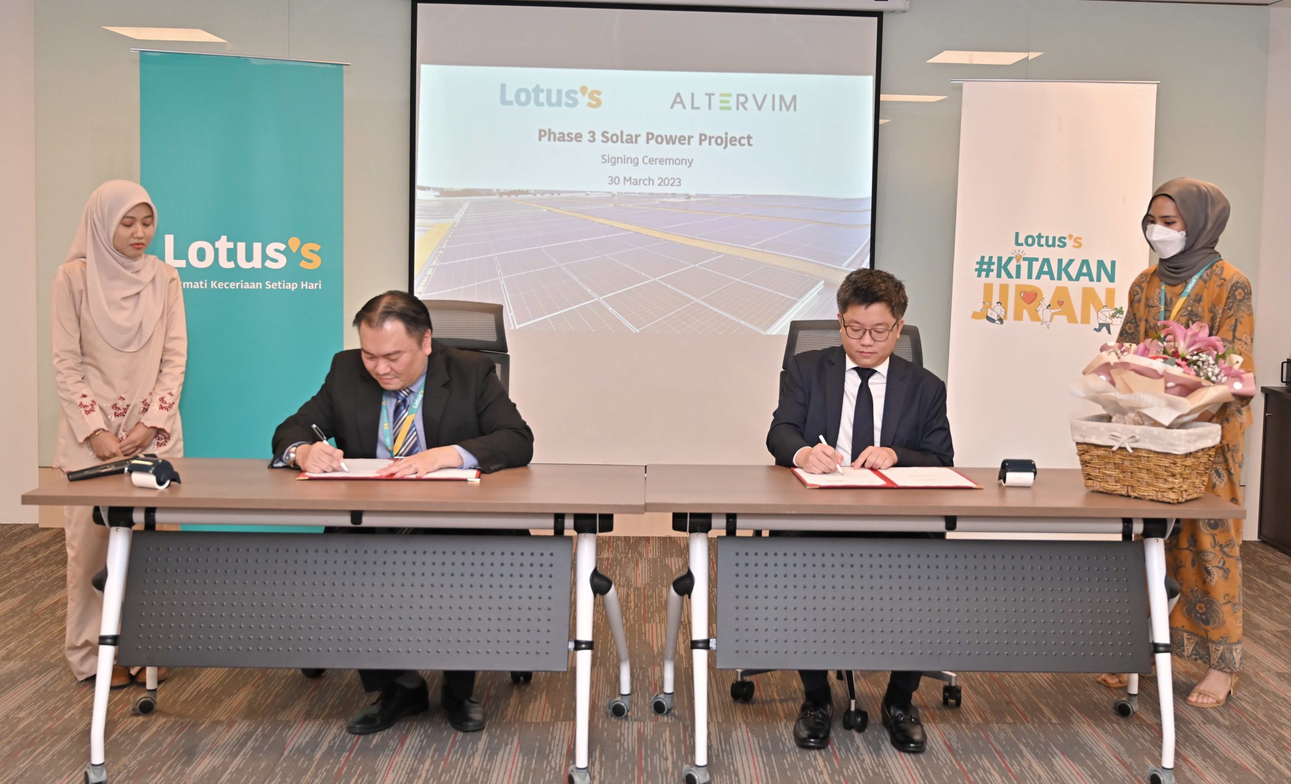 โลตัส มาเลเซีย จับมือ Altervim เดินหน้าติดตั้งและดำเนินโครงการระบบพลังงานแสงอาทิตย์บนหลังคา ตาม ...