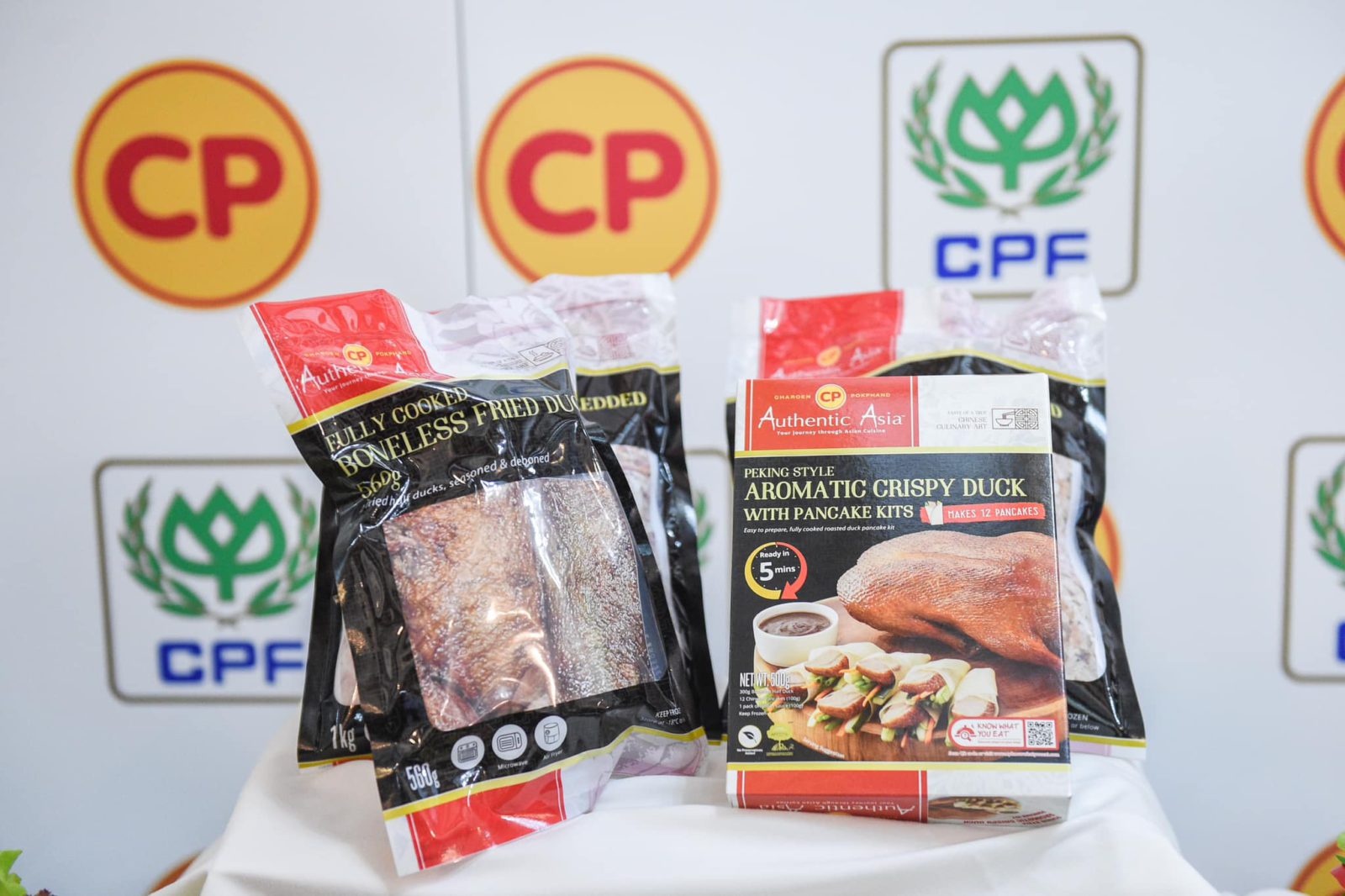 CPF ร่วมโชว์ "ผลิตภัณฑ์เป็ดปรุงสุกมาตรฐานสากล" ในพิธีส่งเสริมความร่วมมือด้านสินค้าเกษตรไทย ...