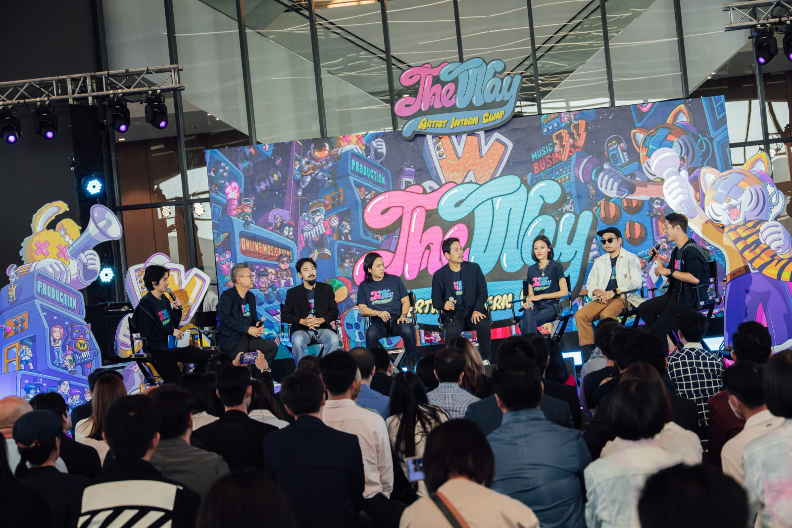เปิดตัวแคมป์ศิลปินอินเทิร์นอย่างเป็นทางการ The Way Artist Intern Camp ...