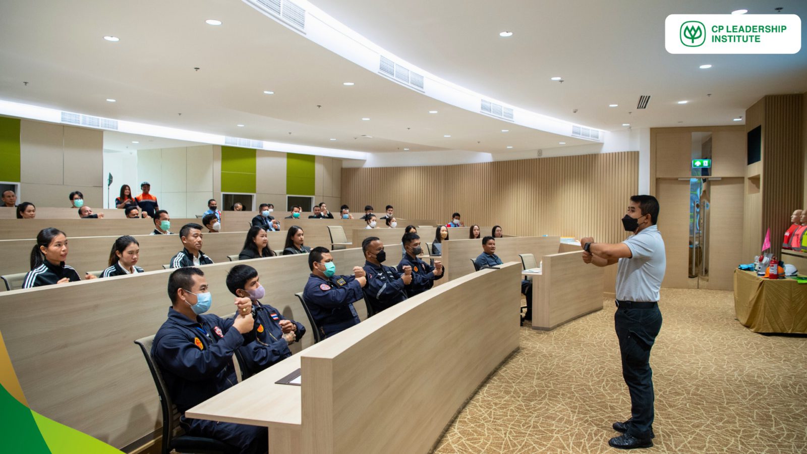 CPLI จัดอบรมหลักสูตร การดับเพลิงขั้นต้นและฝึกซ้อมอพยพหนีไฟ ประจำปี 2566