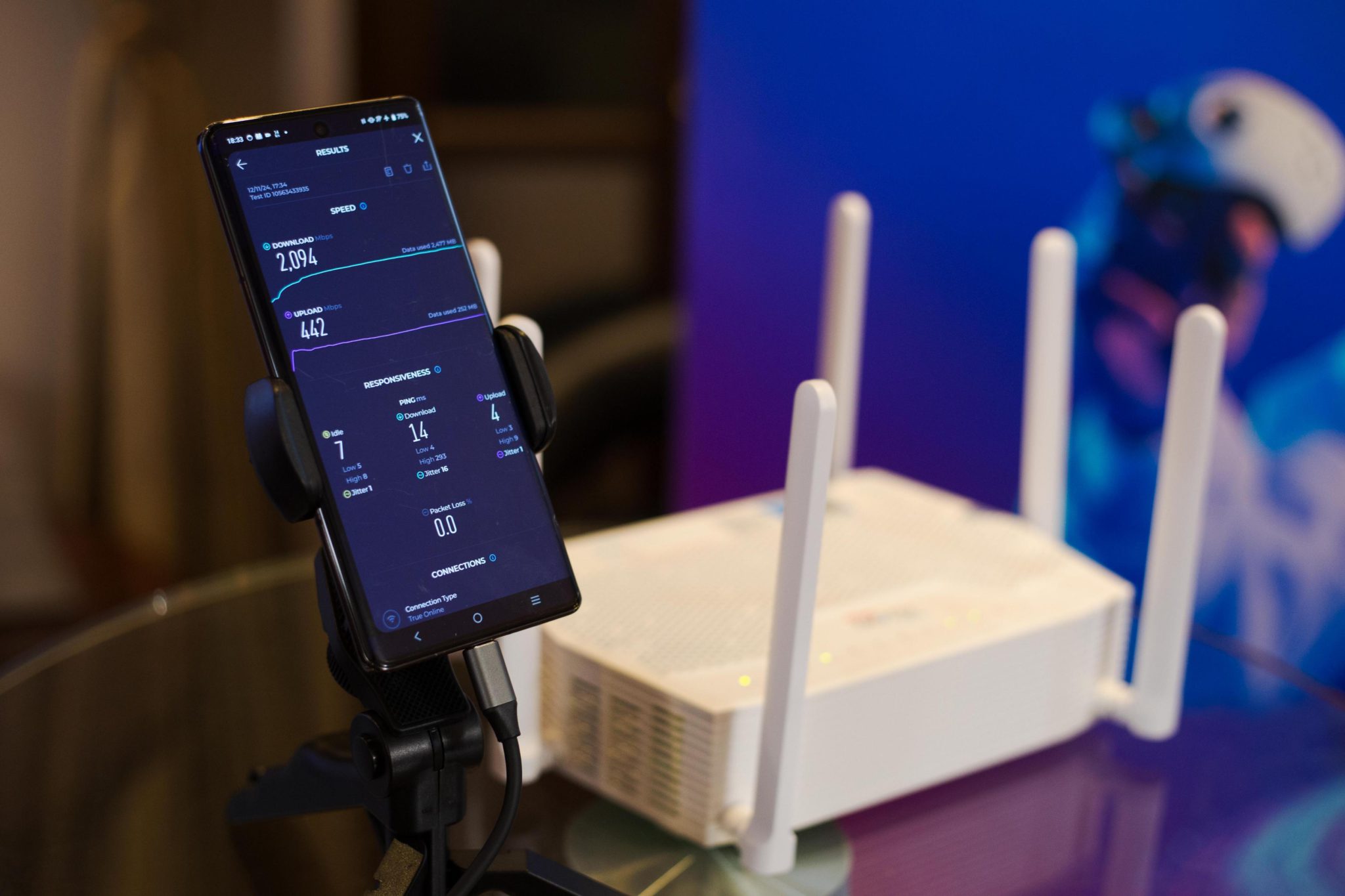 ครั้งแรกในไทย! ทรูออนไลน์ เผยโฉม “TrueOnline WiFi7 Router” เทคโนโลยี ...