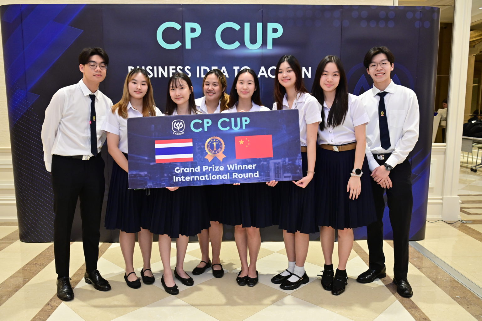 เครือซีพีปลุกพลังความคิดสร้างสรรค์เยาวชนไทยและจีน คว้าแชมป์ในการแข่งขันสร้างแผนธุรกิจในระดับ ...