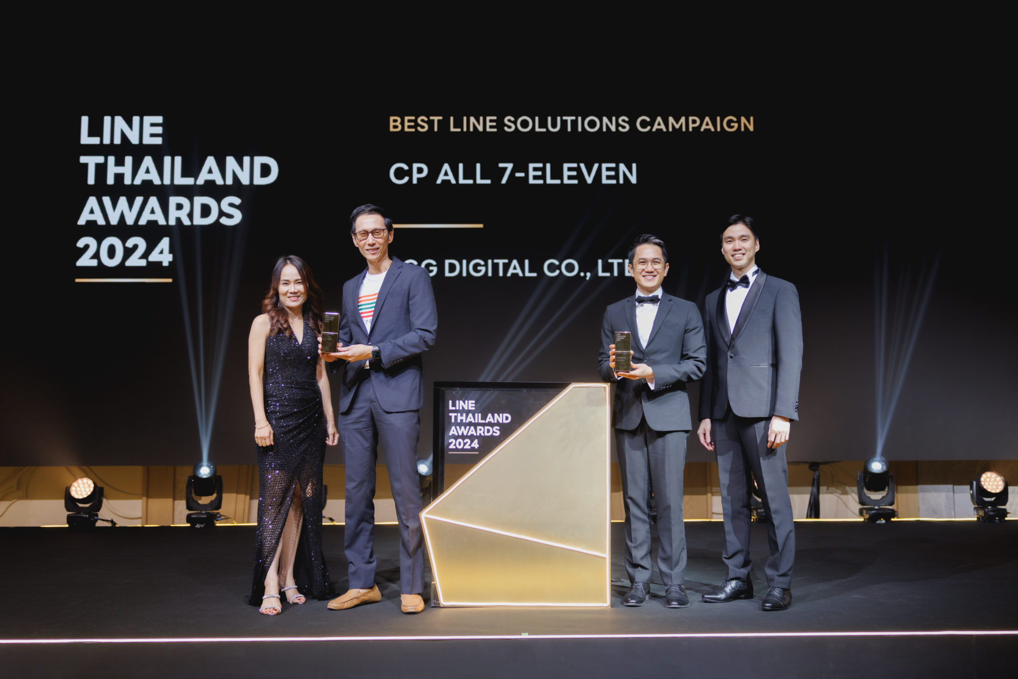 ซีพี ออลล์ คว้า 2 รางวัลใหญ่ จากงาน LINE THAILAND AWARDS 2024