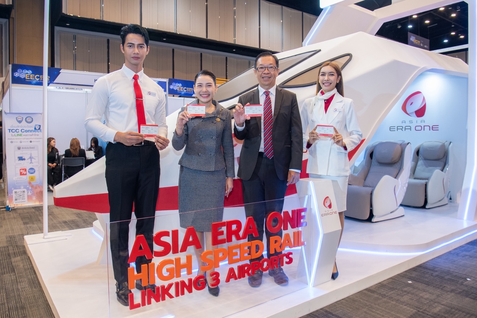 Asia Era One พาชมรถไฟความเร็วสูงจำลอง ในงาน EEC Expo 2025